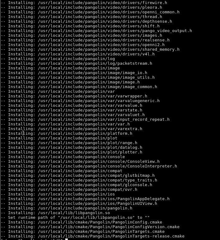 centos下Pangolin 安装与使用 - 古月居