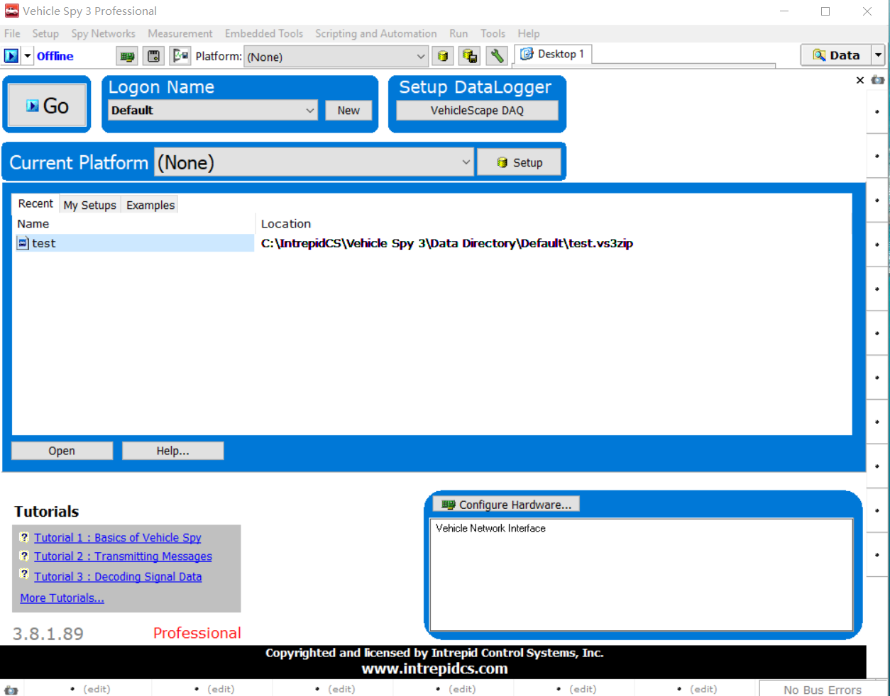 Intrepid 英特佩斯 Vehicle spy vspy3使用_vehicle spy3安装教程-CSDN博客