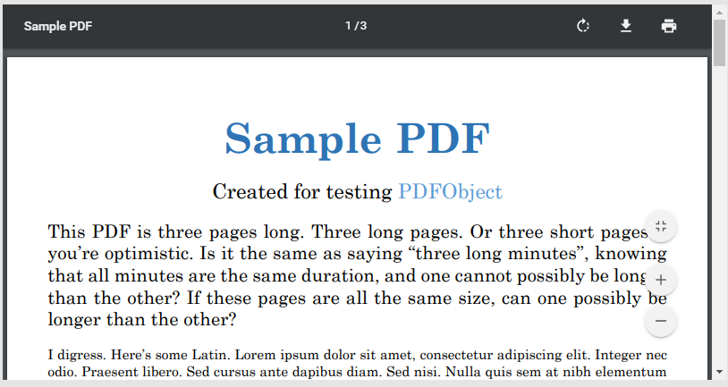 在线预览 PDF 文档插件 PDFObject.js-CSDN博客