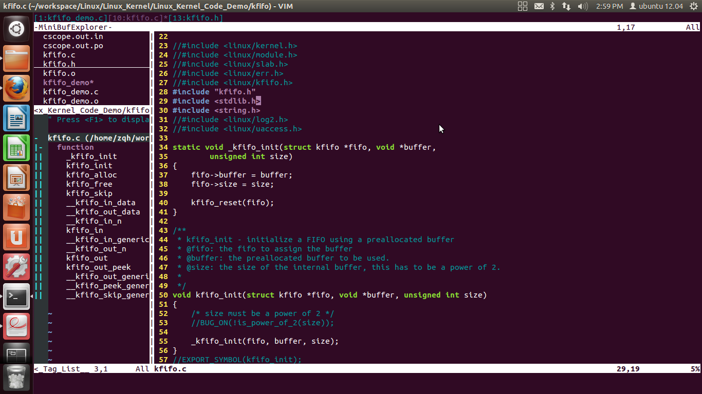 Ubuntu下将vim打造为类似VS的强大IDE（Vim+Ctags+Taglist+Cscope+OmniCppComplete+Winmanager+NERDTree ...