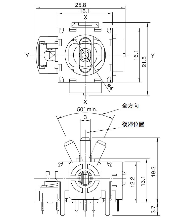 「雕爷学编程」arduino动手做（38）——joystick双轴摇杆模块可编程的joystick Csdn博客 