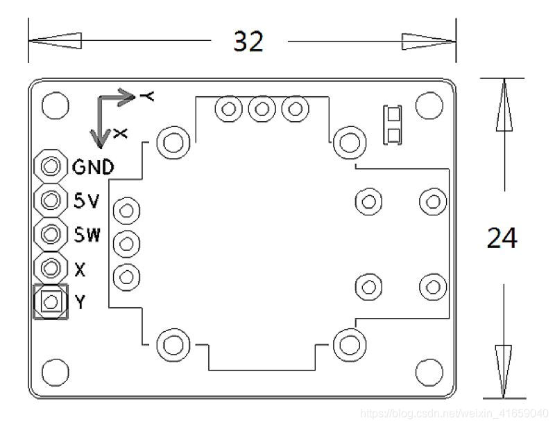 「雕爷学编程」arduino动手做(38)——joystick双轴摇杆模块可编程的joystick Csdn博客 4310