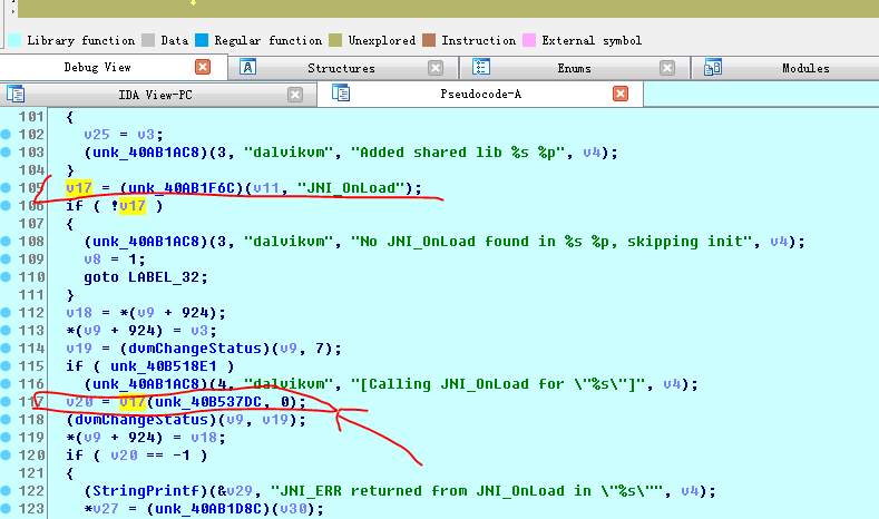 So自加密解密（找不到JNI_Onload 跟 init_array）_在so文件中并没有看到native的函数-CSDN博客