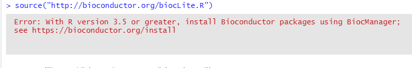 【生信笔记】R version 3.5及以上安装Bioconductor心得_安装bioclite.r脚本-CSDN博客