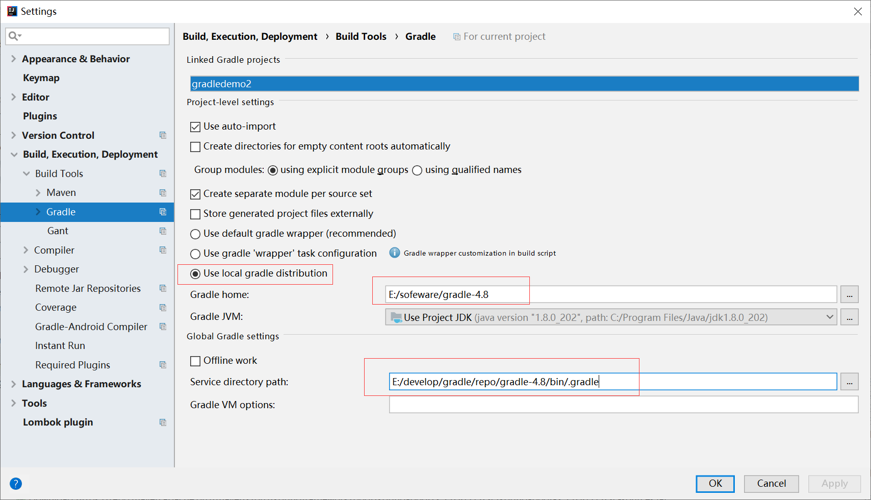 idea配置gradle以及配置gradle的本地仓库_idea配置gradle本地仓库-CSDN博客
