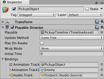 【Unity】TimeLine学习笔记（六）：Playable Director 组件_unity playabledirector-CSDN博客