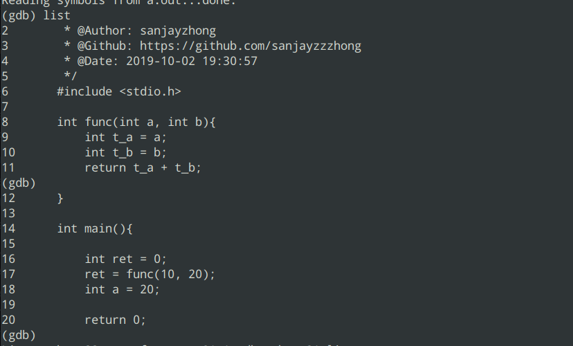 使用gdb调试c语言代码_gdb 。c-CSDN博客