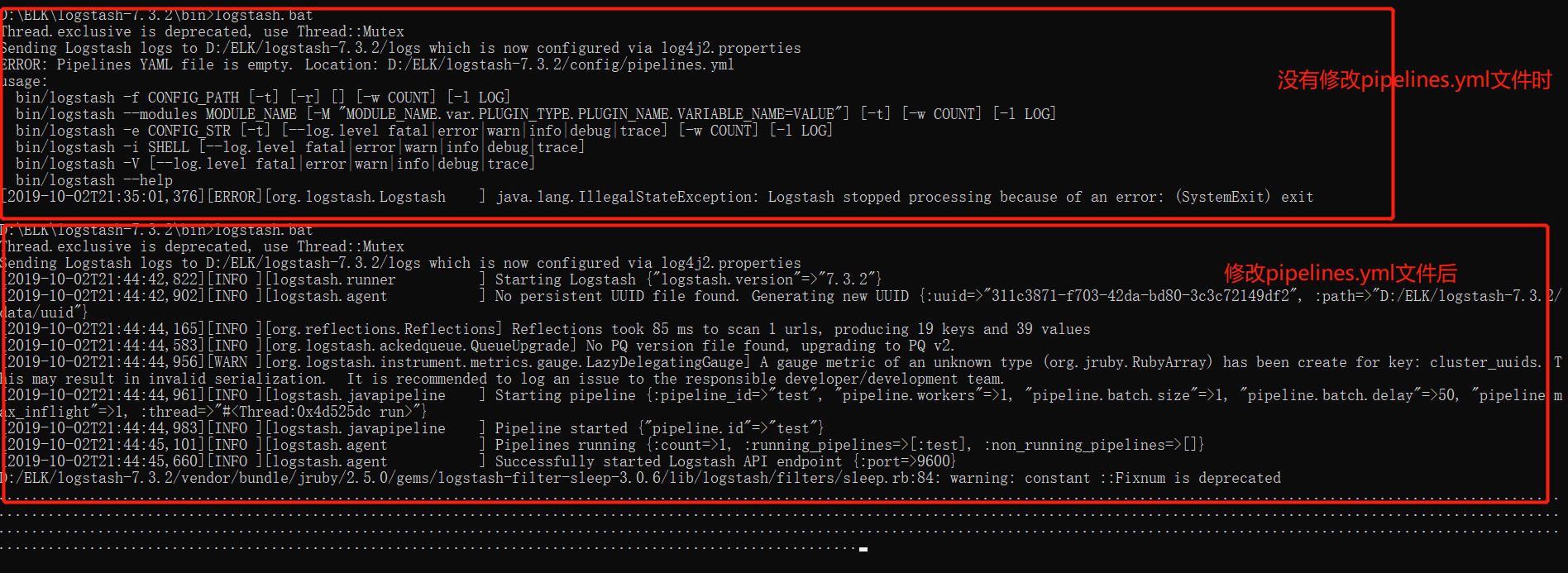 安装logstash7.3.2遇到的坑及解决方案_org.jruby.exceptions.argumenterror:us-ascii-CSDN博客