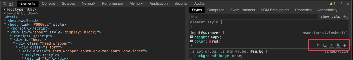 Chrome DevTools之Elements_“elements” 搜索框在哪里-CSDN博客