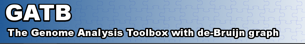 GATB=The Genome Analysis Toolbox with de-Bruijn graph 带有de-Bruijn图的基因组 ...