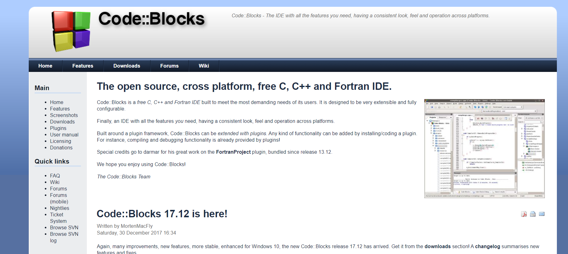 codeblocks的官网下载与安装 - 程序员大本营