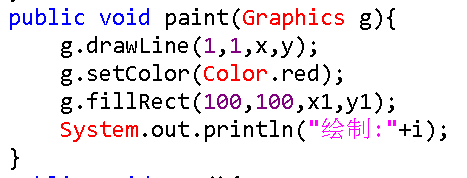 关于Java中repaint()方法的坑,循环调用repaint()方法并没有重新绘制_java repaint方法-CSDN博客