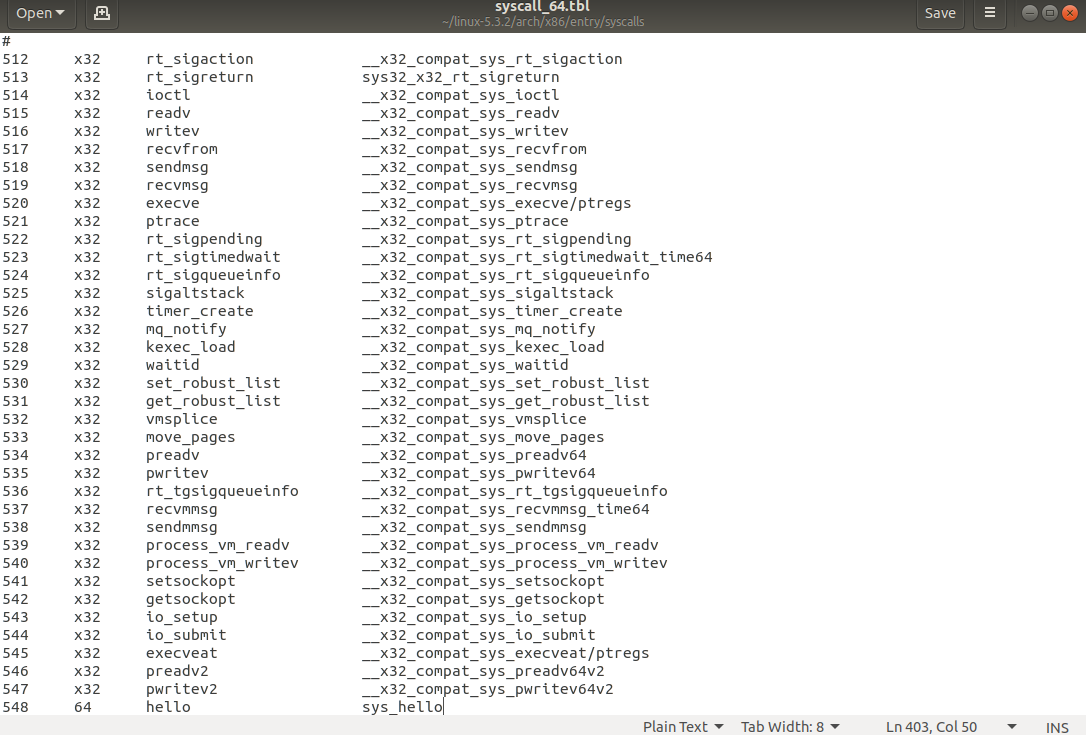如何给Linux kernel 5添加一个系统调用_kernel添加函数供外部调用-CSDN博客