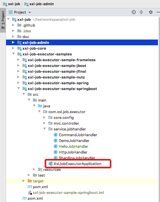xxl-job 入门第一个完整实例_数据库_学习笔记-CSDN博客