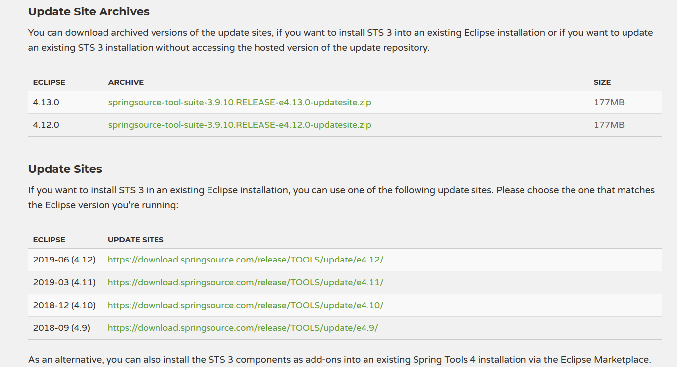 Spring Tools Suite (STS)的下载及安装_适用于eclipse4.13.0的sts用哪一个版本?-CSDN博客