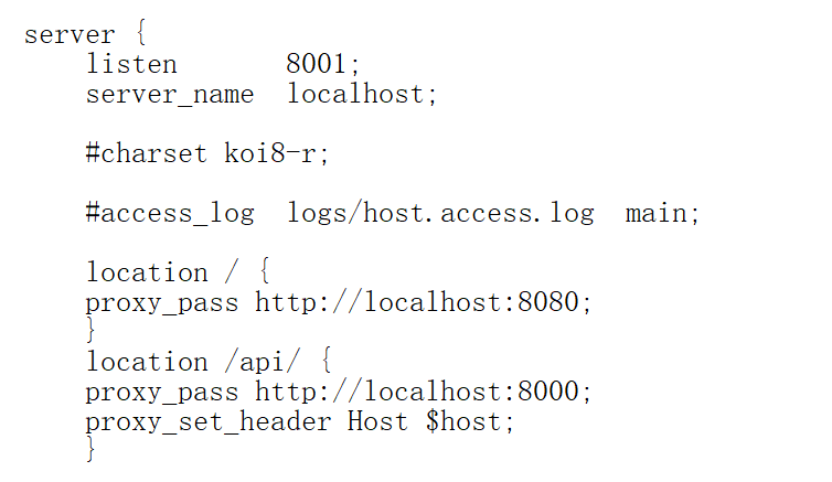 使用nginx配置反向代理时出现的错误，一直报400错误_nginx 反向代理 400-CSDN博客