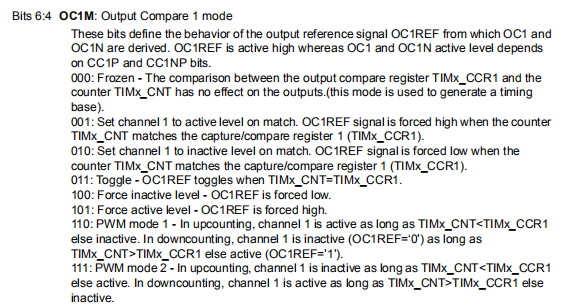 STM32 - 定时器的设定 - 基础-03 - 输出波形控制 - Output compare mode-CSDN博客