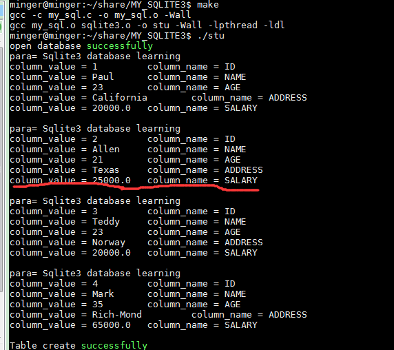 SQLite3 - Linux C上数据库开发(基本操作，这篇够了)_linux 上c语言使用sqlite3-CSDN博客