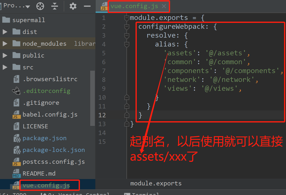 Vue Cli3 项目目录配置别名 Vue Cli3别名配置 Csdn博客