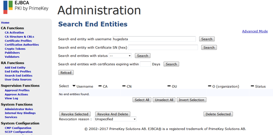 EJBCA操作说明（一）ejbca web界面操作-CSDN博客