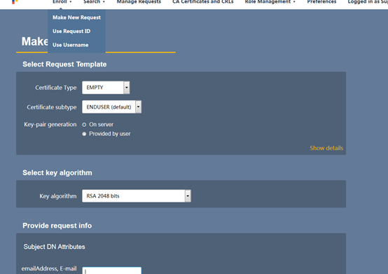 EJBCA操作说明（一）ejbca web界面操作-CSDN博客