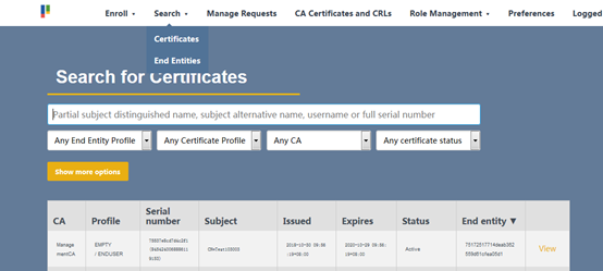 EJBCA操作说明（一）ejbca web界面操作-CSDN博客