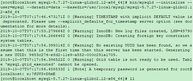 Linux 安装mysql5.7.27_linux安装mysql5.7.27-CSDN博客