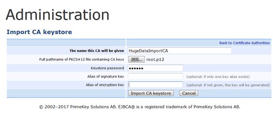 EJBCA操作说明（一）ejbca web界面操作-CSDN博客