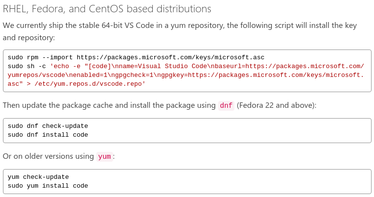 Centos 安装 Vscode并设置字体 Csdn博客
