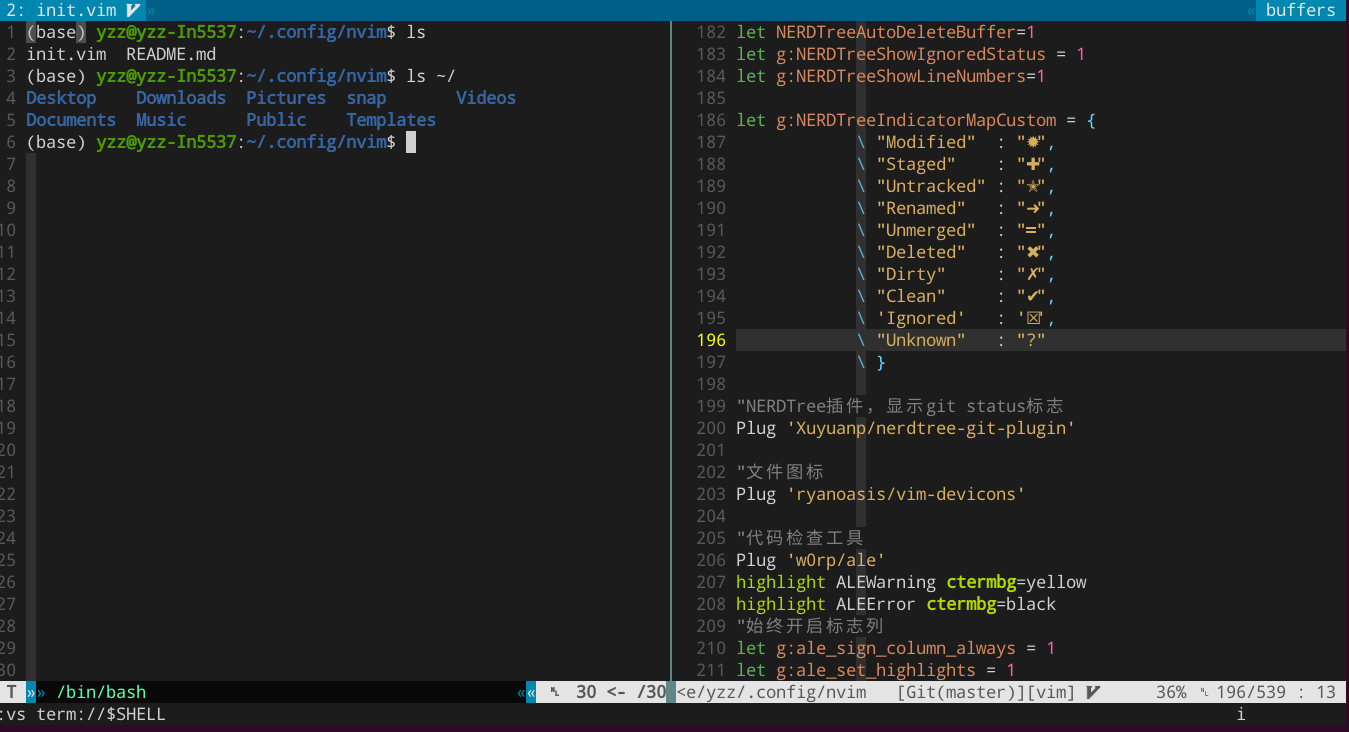 一个好用的vim配置_lazyvim 字体-CSDN博客