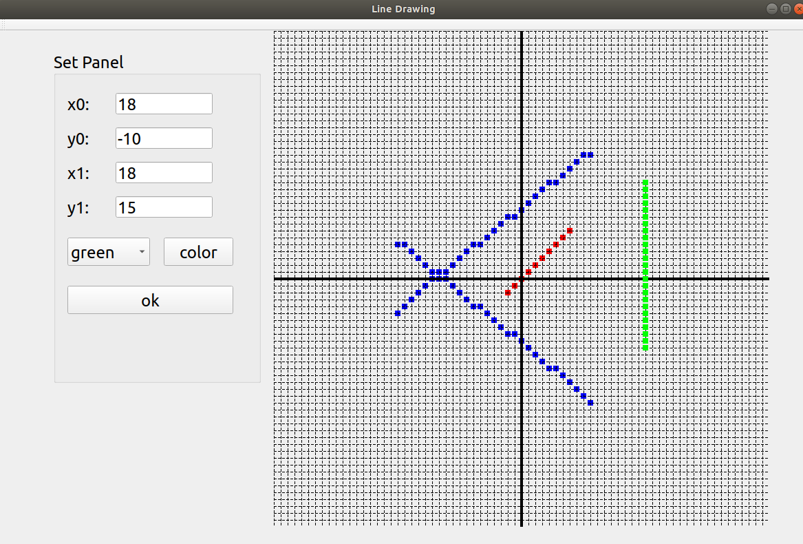 pyqt5画直线（UI界面）----计算机图形学_pyqt5 designer中的横线-CSDN博客