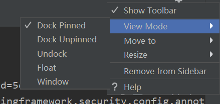 IntelliJ IDEA如何显示任务栏独立窗口(view mode)_idea view mode-CSDN博客