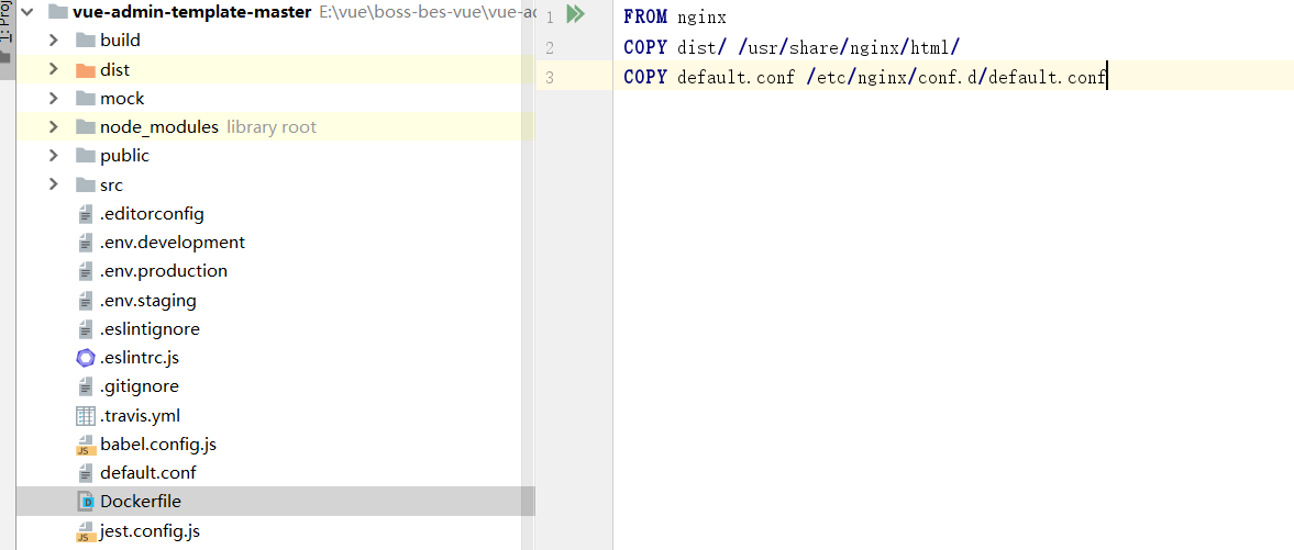 将Vue项目打包上传至服务器docker容器，Nginx启动_容器nginx启动打包项目-CSDN博客