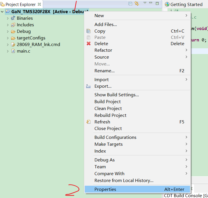 以TMS320F28069为例，如何使用CCS建立DSP工程文件_dsp28069使用版本的ccs-CSDN博客