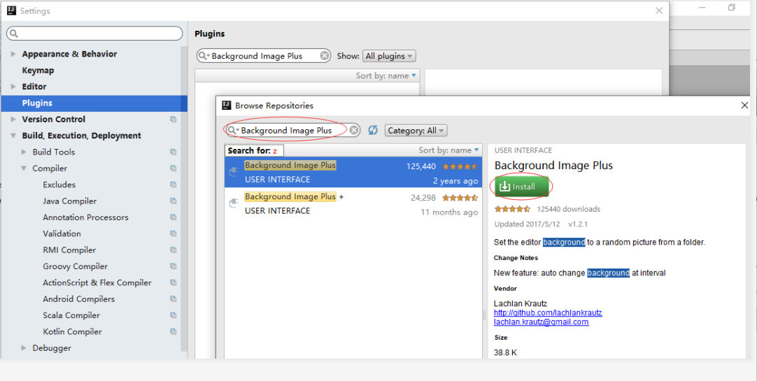 安装插件设置Intellij IDEA背景图片_idea background image plus 名片 图设置-CSDN博客