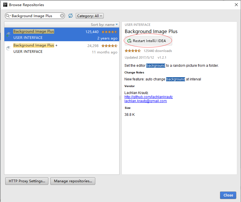 安装插件设置Intellij IDEA背景图片_idea background image plus 名片 图设置-CSDN博客