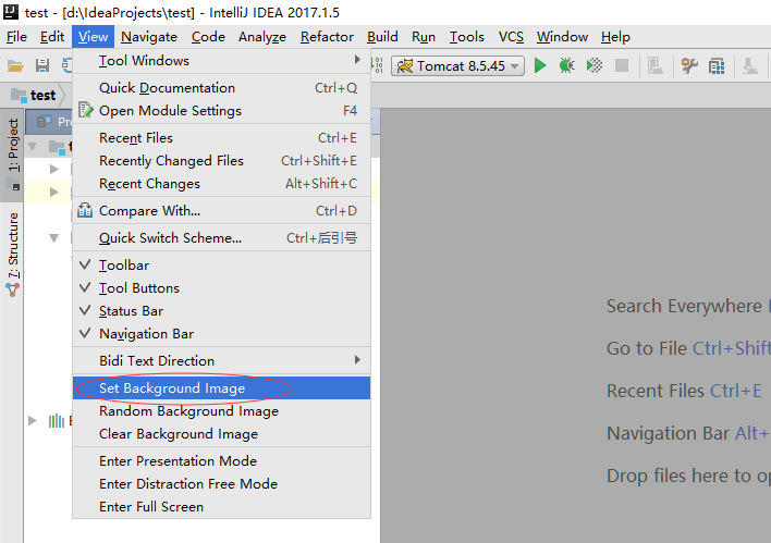 安装插件设置Intellij IDEA背景图片_idea background image plus 名片 图设置-CSDN博客
