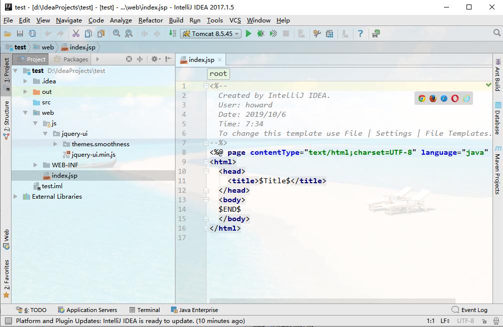 安装插件设置Intellij IDEA背景图片_idea background image plus 名片 图设置-CSDN博客