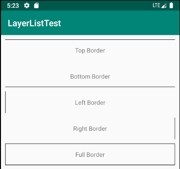 Android Drawable - layer-list - Programmer Sought
