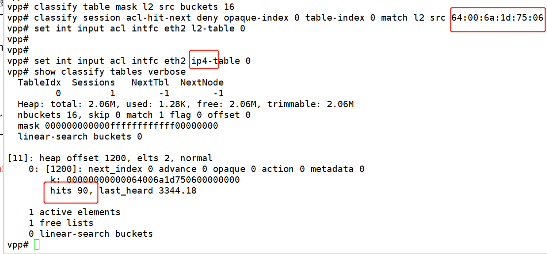 VPP中ACL(访问控制列表)的使用——系列二_vpp acl-CSDN博客
