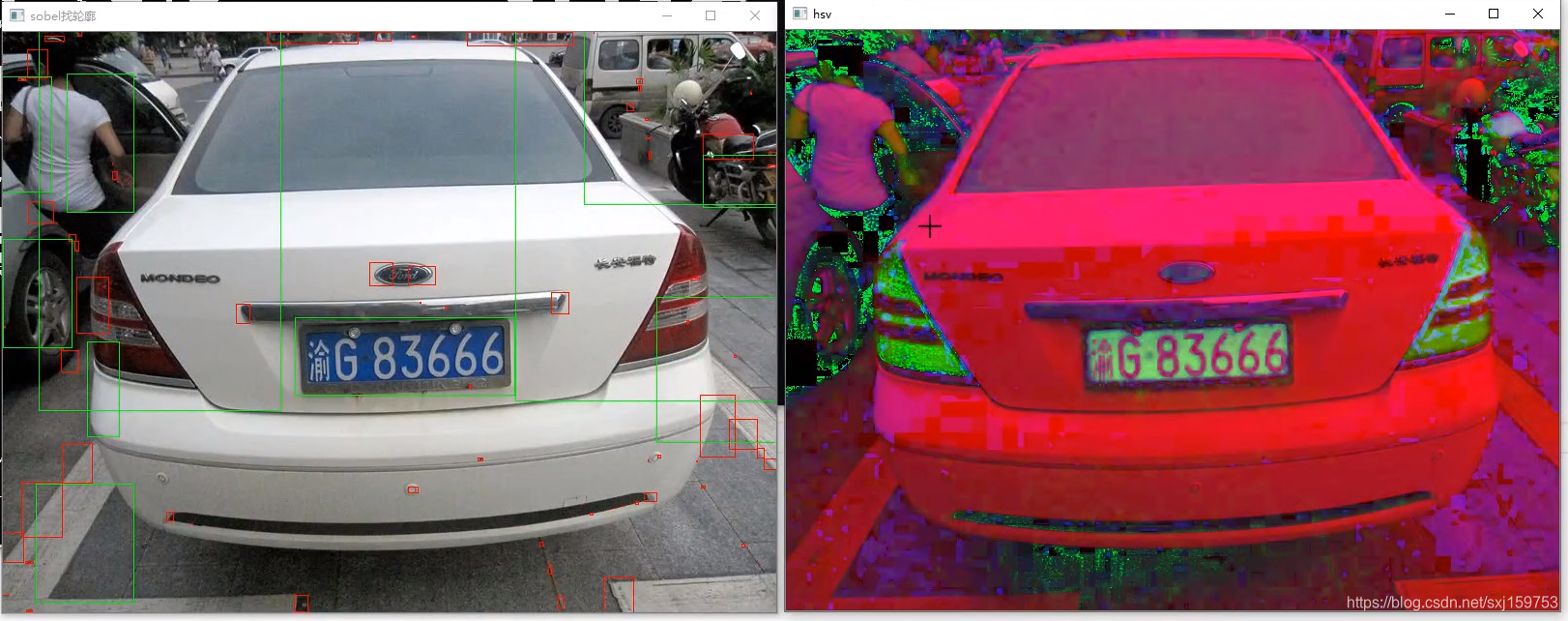 3 Opencv 车牌识别 2 颜色定位蓝色车牌颜色参数 Csdn博客