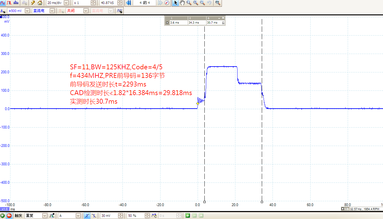 LORA1276/1278 CAD检测功能测试_sx1278 cad模式-CSDN博客