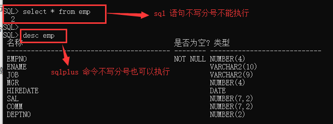 Oracle学习笔记六：sql语句 和 Sqlplus命令的区别sqlplus命令与sql语句有什么区别 Csdn博客