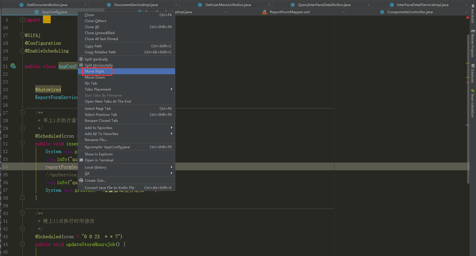 IntelliJ idea opens both left and right editing windows - Programmer Sought