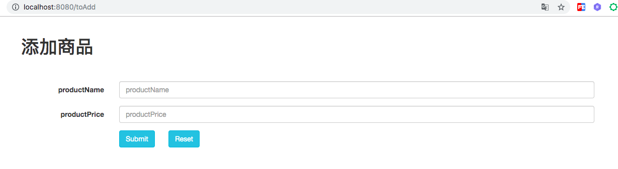 Springboot使用thymeleaf实现商品的增删改查（五） Productname Thymeleaf Csdn博客