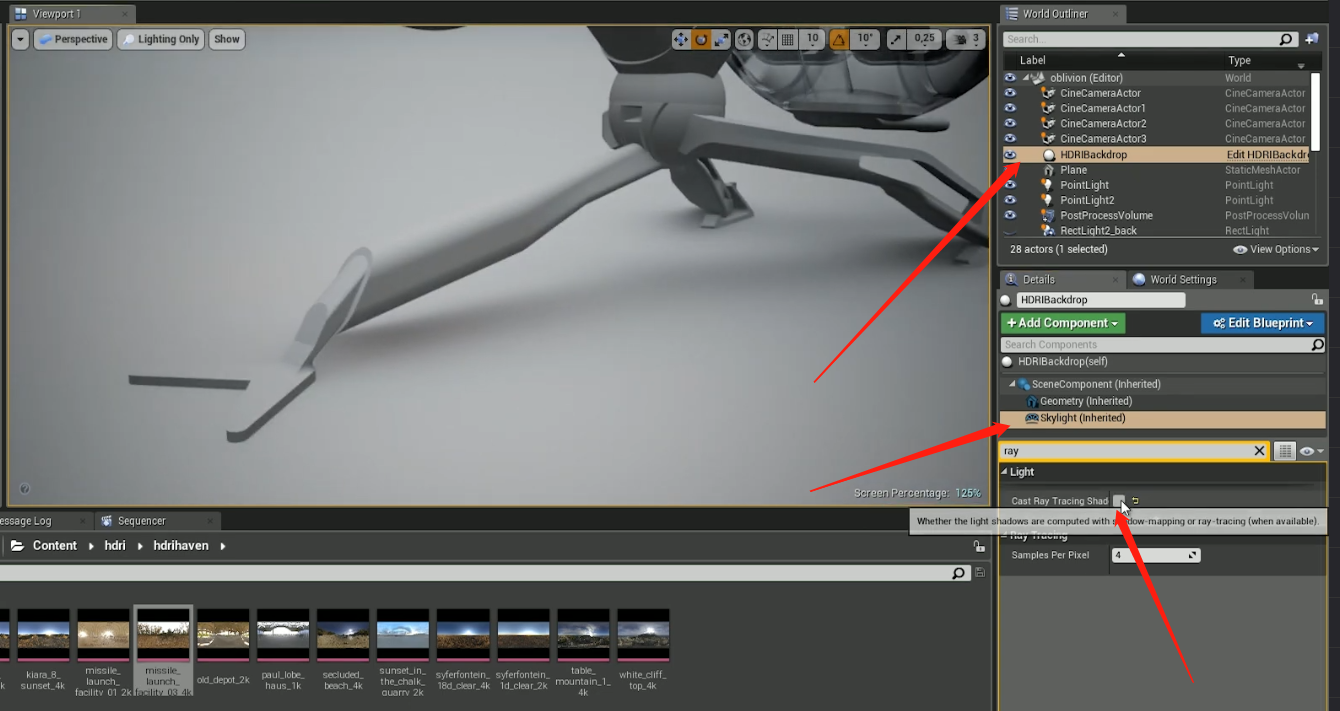 UE4开启实时光线追踪_ray tracing light count maximum-CSDN博客