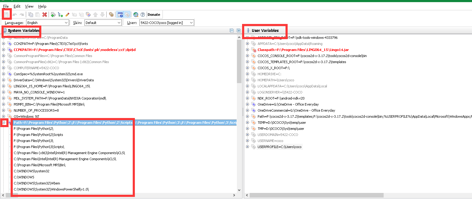 Windows修改环境变量的工具—Rapid Environment Editor-CSDN博客