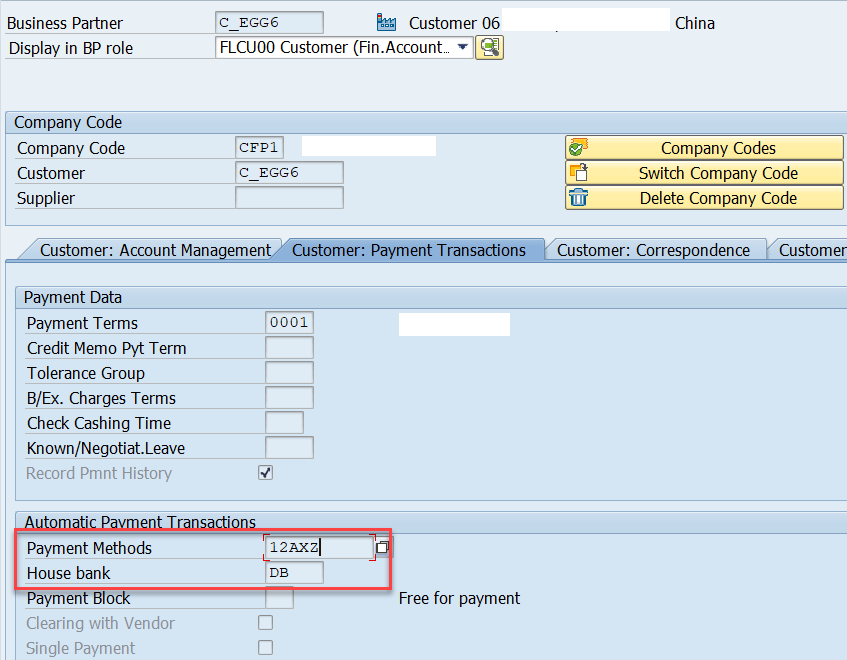 SAP银行账户管理（Bank Account Management）_sap house bank-CSDN博客