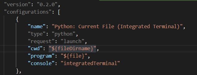 VSCode python 同一个文件路径下读取文件错误的解决方法 / Integrated Terminal 路径错误 解决方法 ...